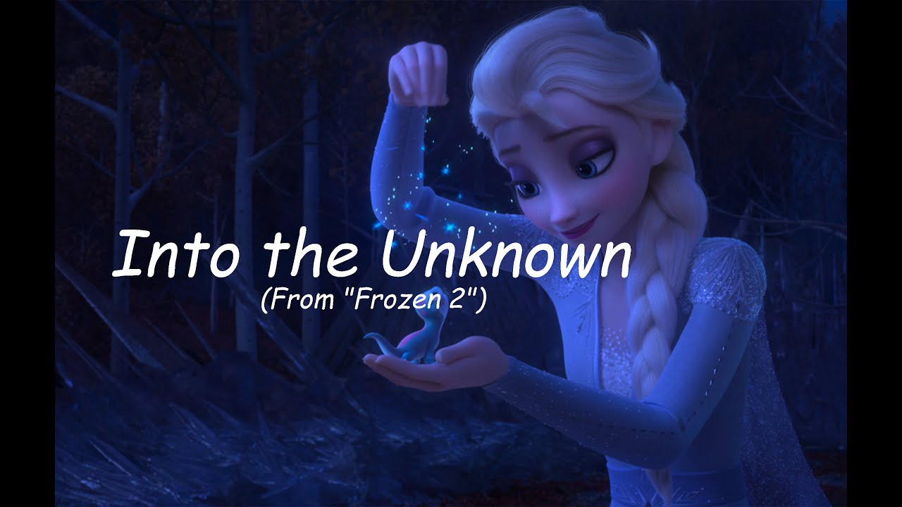 Idina Menzel, AURORA Into the Unknown From Frozen 2 Lyric Video - YouTube