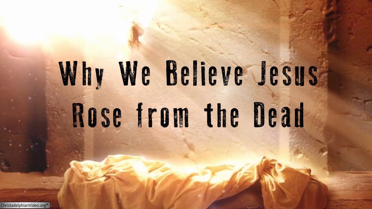 Why we believe Jesus rose from the dead - YouTube