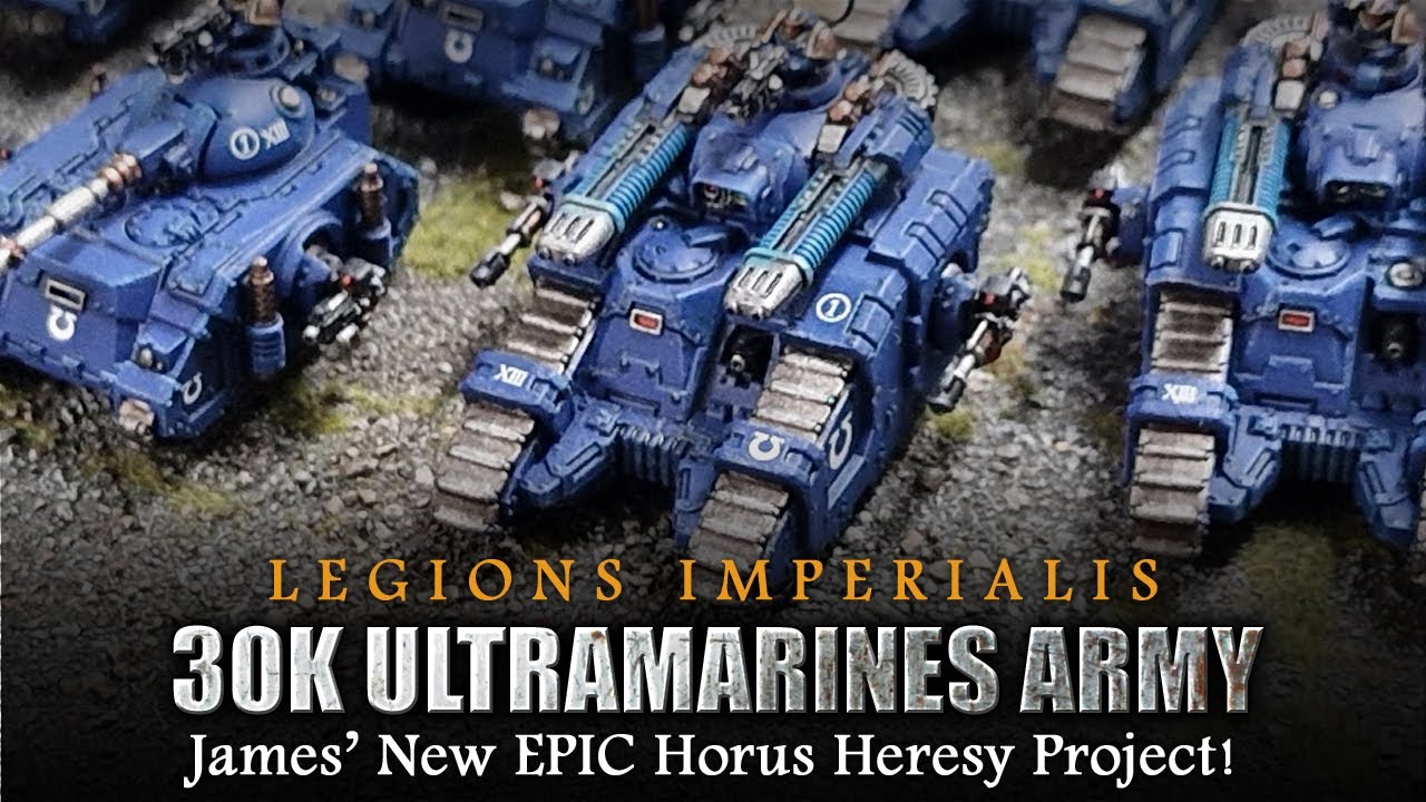 The Attention to Detail is INSANE! James' NEW Legions Imperialis Horus ...