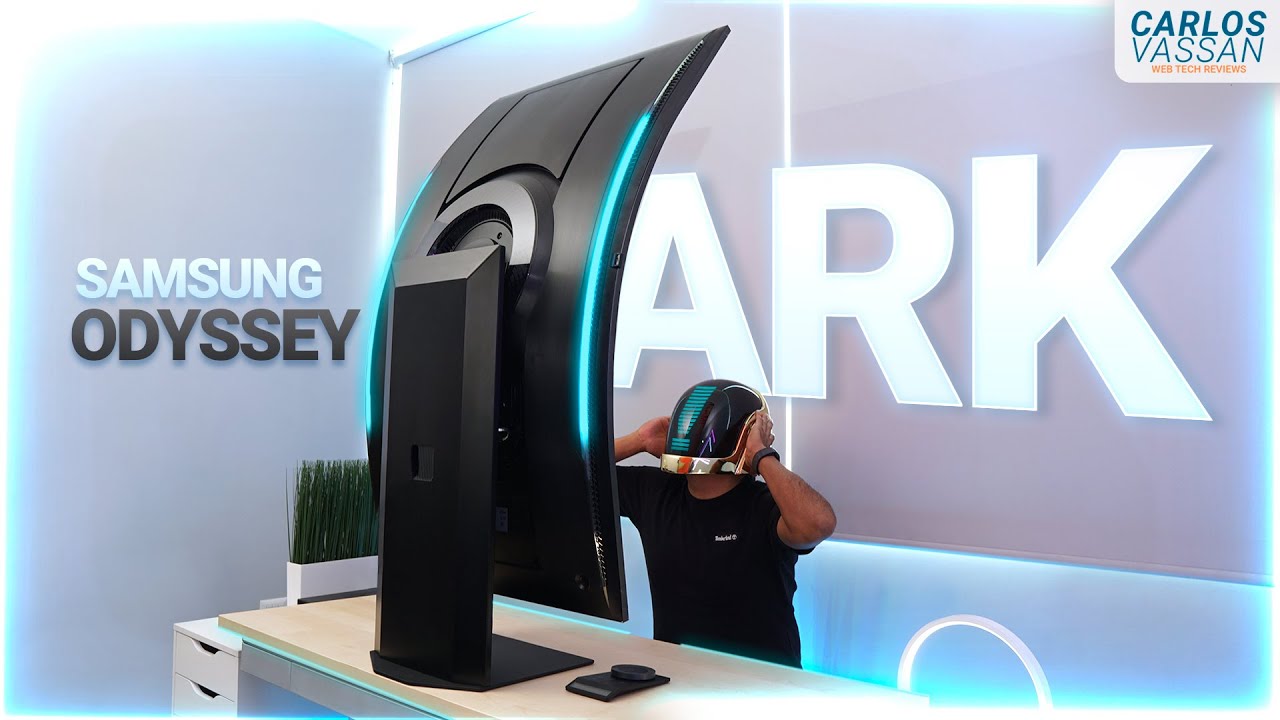 El monitor GAMER más grande del mundo: Odyssey ARK - YouTube