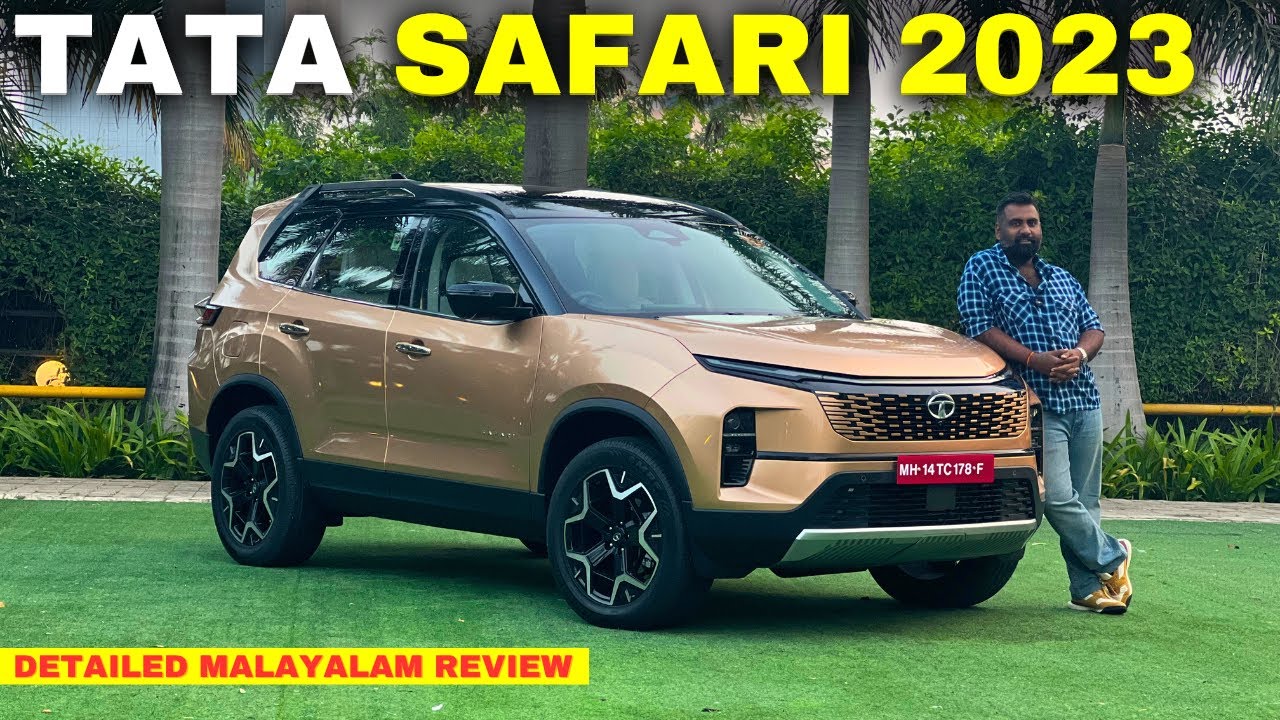 Range Rover Look🔥 | New TATA Safari 2023 | TATA Safari Review Malayalam ...
