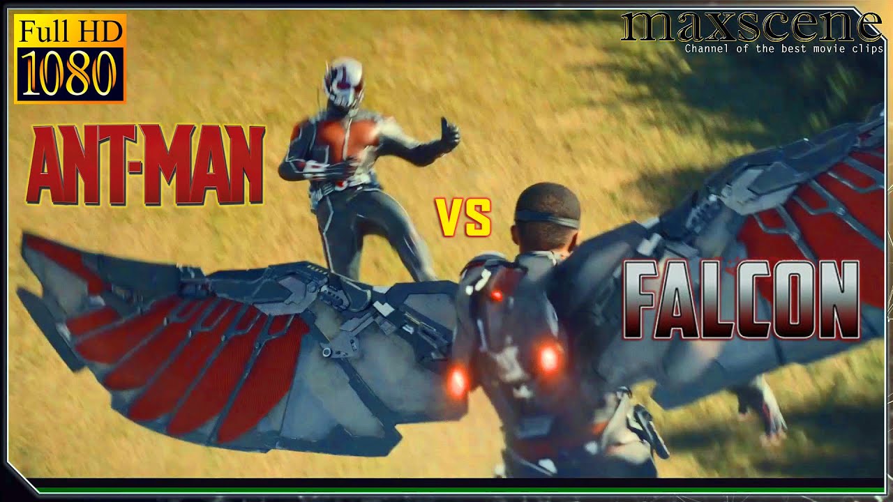 ANT-MAN vs Falcon - YouTube