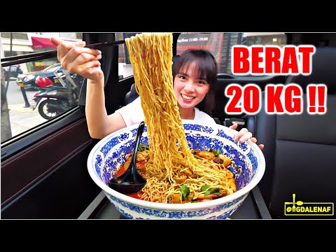 MIE TERBESAR DI HIDUP GW! MANGKOKNYA 50 CM DAN 10 KG SENDIRI, ISINYA APA AJA YA?