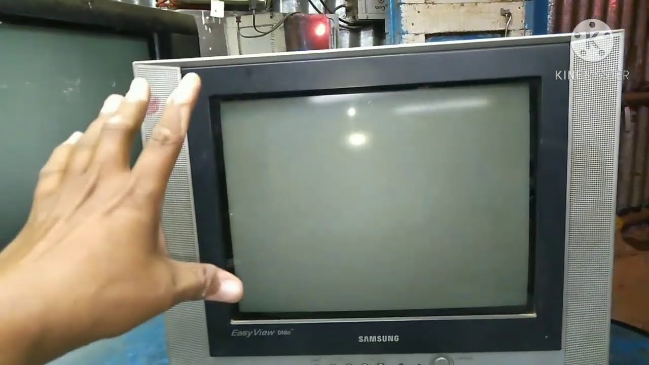 Samsung 15 inch CRT TV, NO POWER VOLTAGE, TV IS DEAD, - YouTube