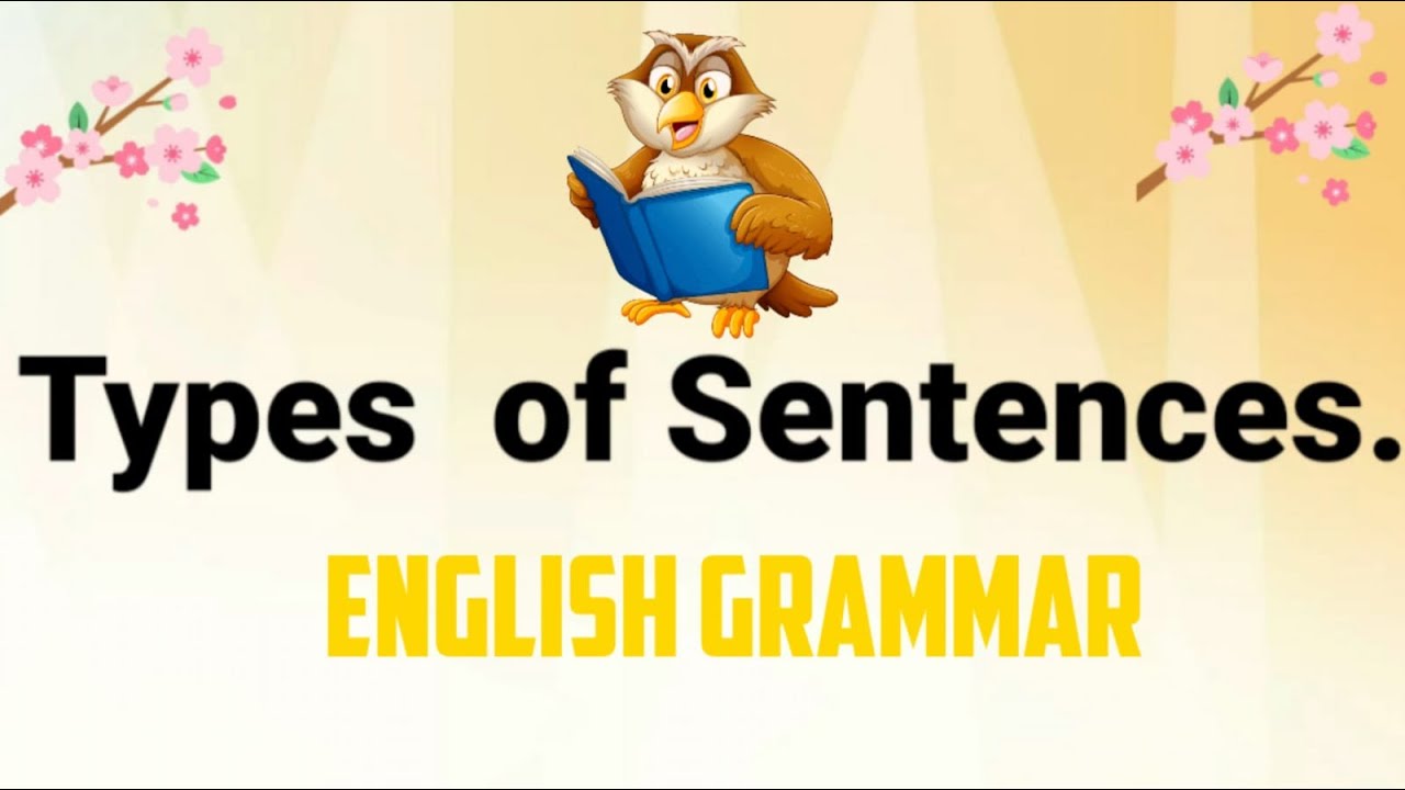 Types of sentences/English Grammar. - YouTube