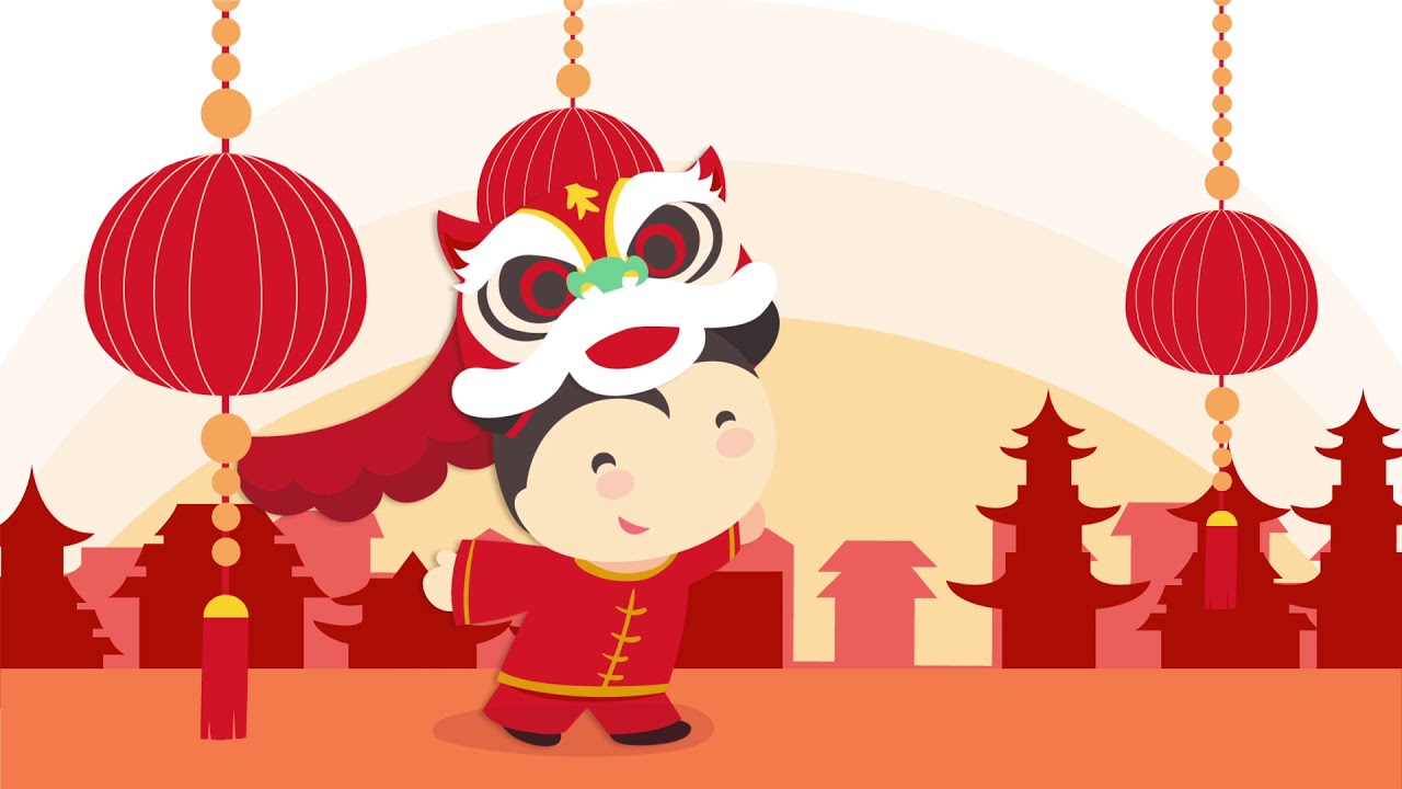 Motion Graphic Chinese New Year - YouTube