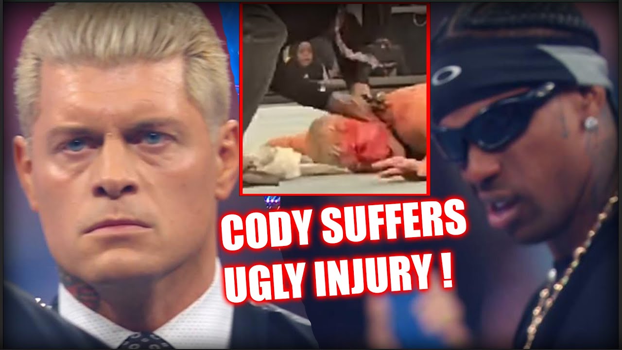 Cody Rhodes SUFFERS INJURY ! - WWE Breaking News ! - YouTube