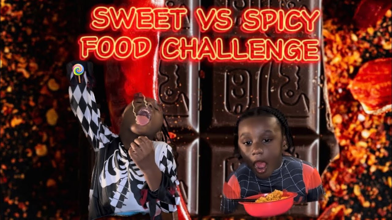 SWEET VS SPICY FOOD CHALLENGE - YouTube