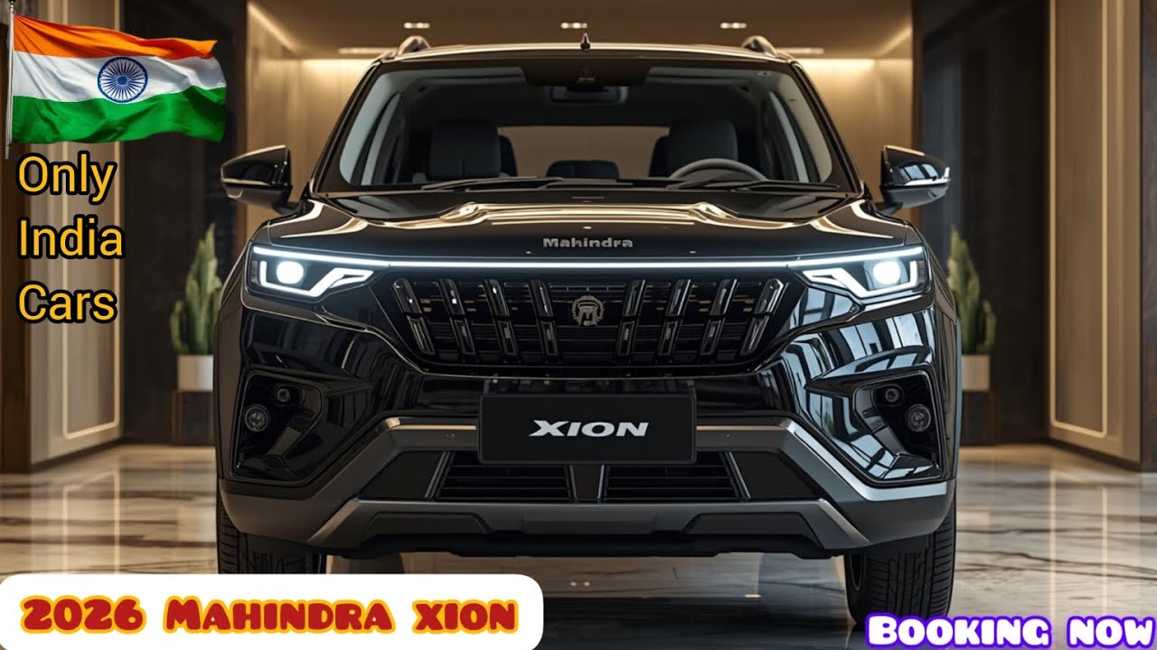 🇮🇳Mahindra Xion 2026 First Look & Complete Review | Future Luxury SUV ...