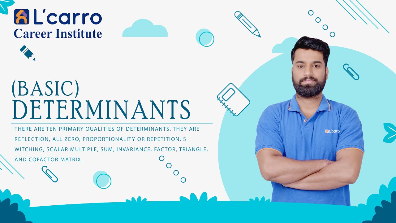 Maths Determinants Basic Learn India Everyday YouTube