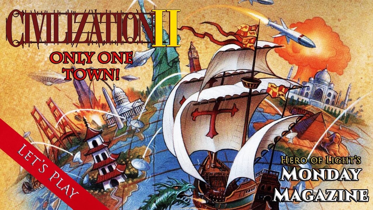 Civilization II - Winning the game with just ONE town! - YouTube