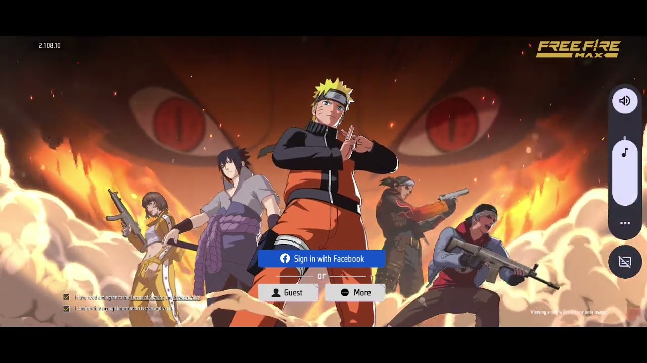 new update naruto| free fire new update 2025 - YouTube