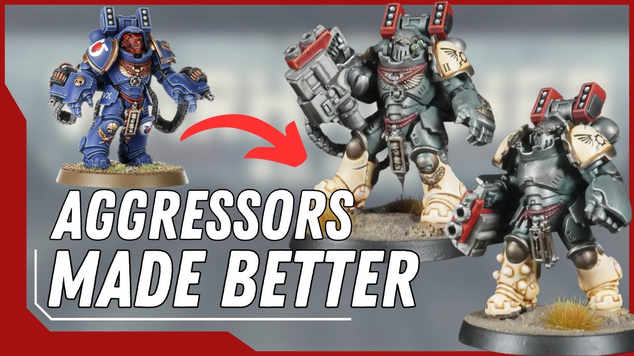 You've NEVER seen AGGRESSORS like these - Warhammer 40K Conversion ...