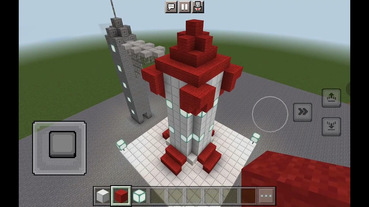 how to build a rocket in minecraft! - YouTube