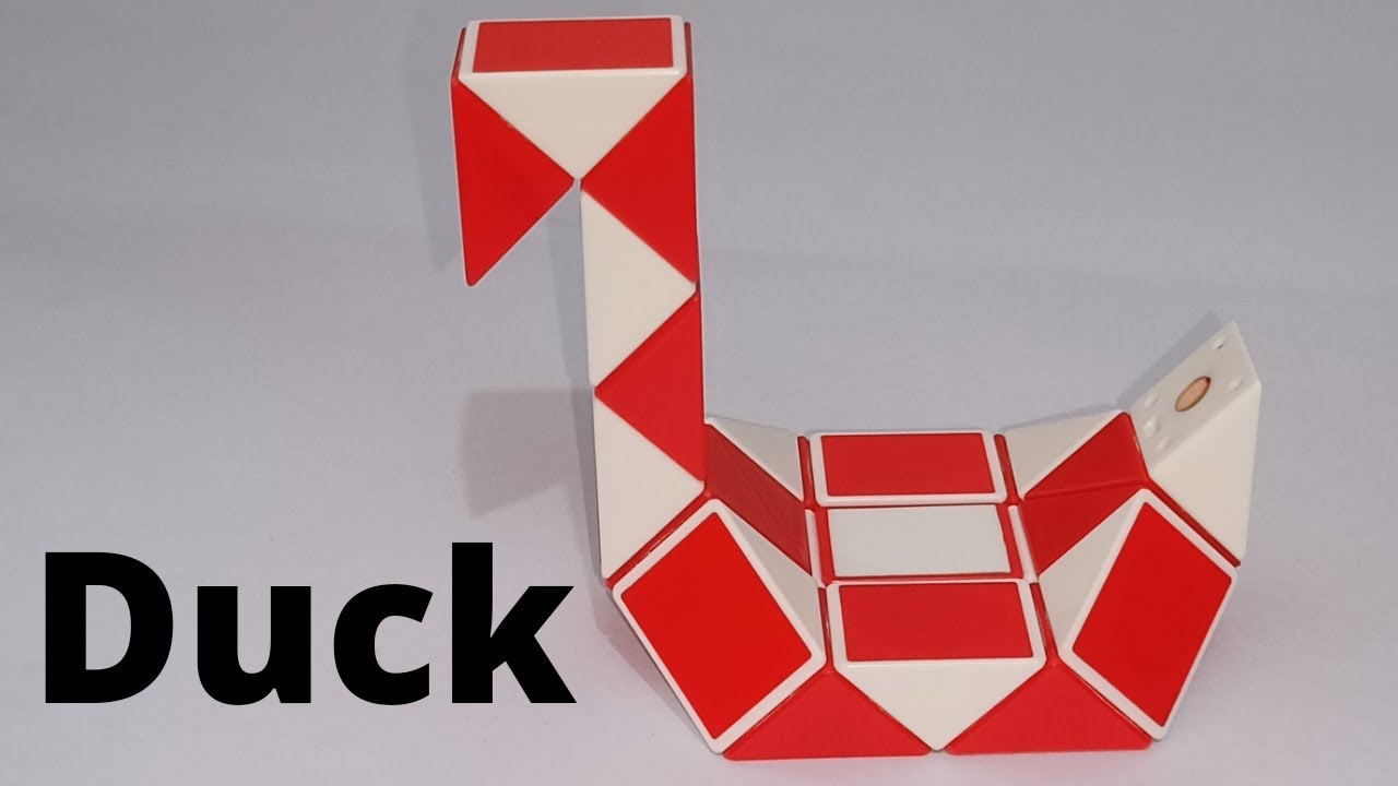 Make a Duck with Snake Cube 24 piece - YouTube