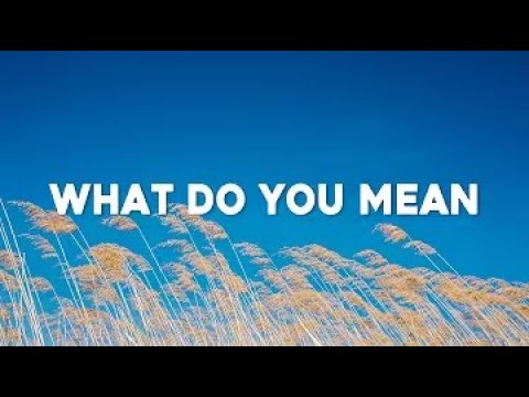 Justin Bieber   What Do You Mean Lyrics   Mix 1 Hour