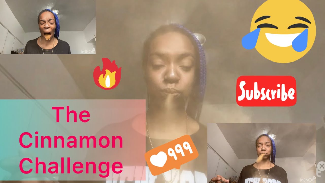 The cinnamon challenge😳 (Never doing this again)😱🤯 - YouTube