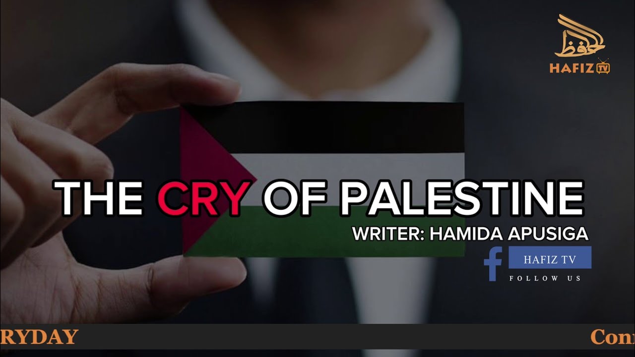 The Cry Of Palestine - Spoken Word Poetry By Hamida Apusiga #palestine ...
