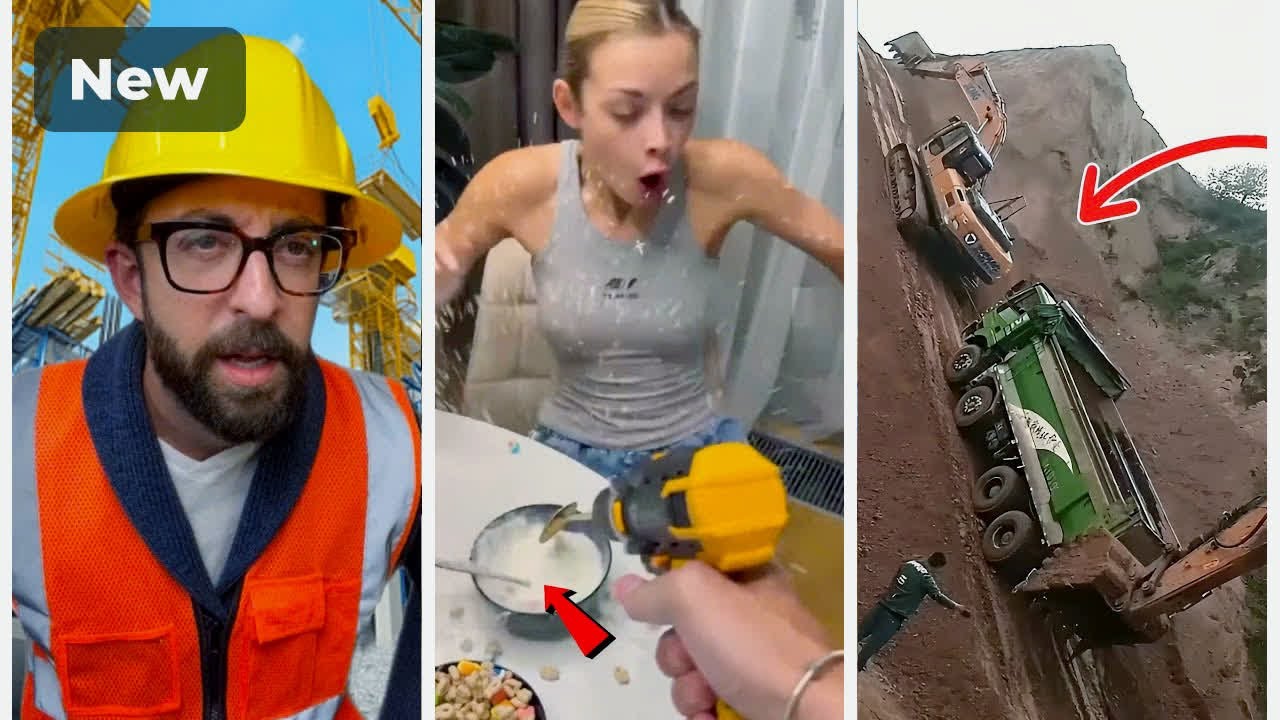 Unbelievable Funny Fails & Priceless Humor of Construction Workers 🤣🚧 ...