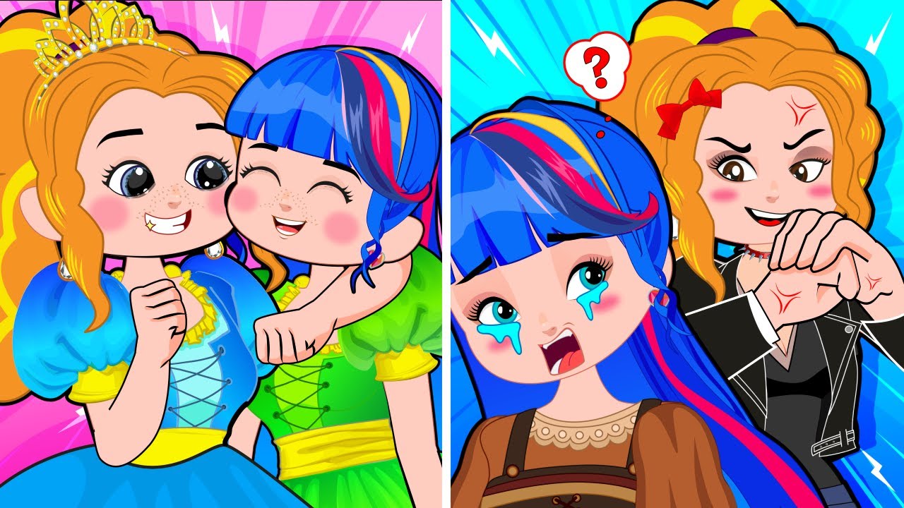 POOR PRINCESS LIFE: My Sister Vs Your Sister - Hillarious Cartoon ...