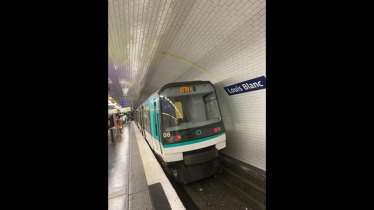 7bis I Place des Fêtes Louis Blanc I MF 88 I RATP I - YouTube
