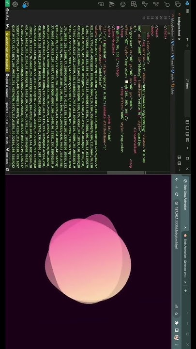 Animating Blob With Html And Css Coding Propose Webdevelopment Code Html Webdesign Css