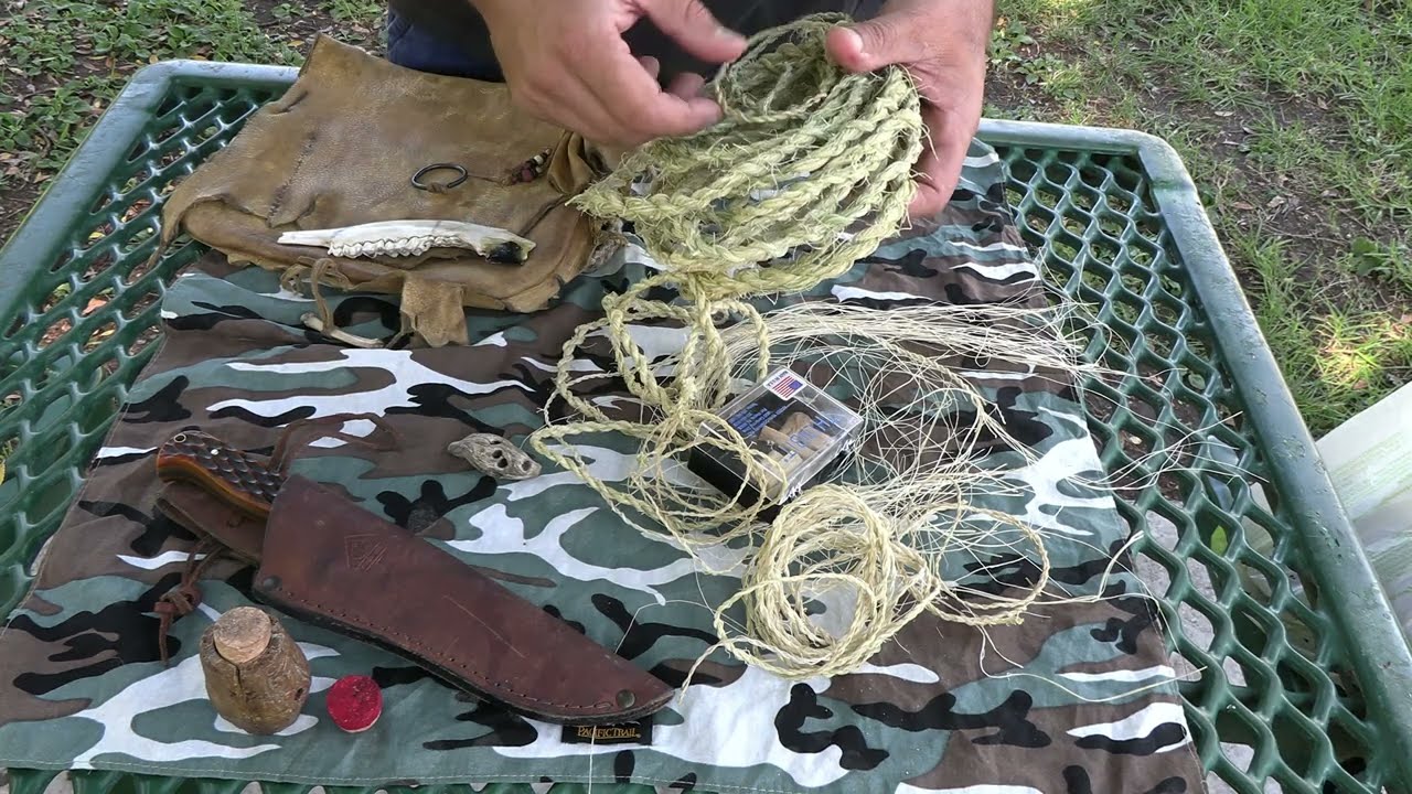 Primitive Fishing kit - YouTube