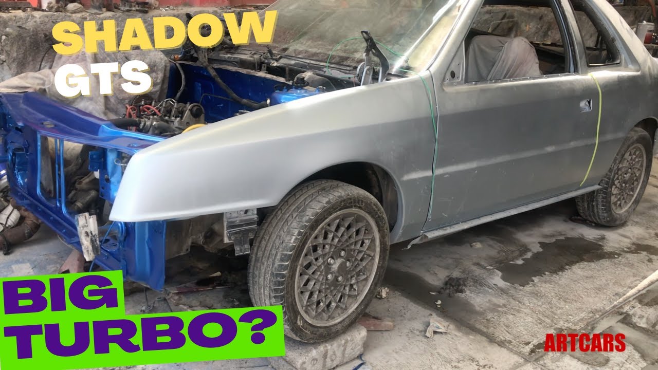 ArtCars- Chrysler Shadow GTS Turbo! restauración review - YouTube