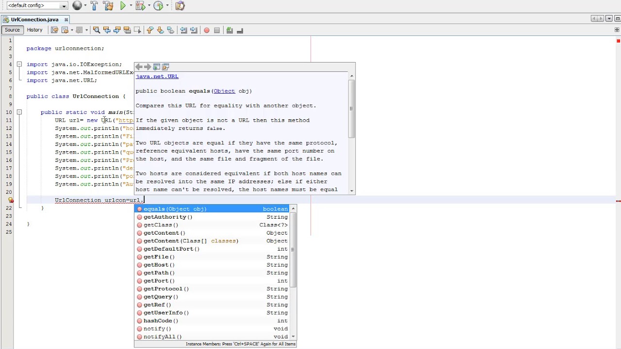 Url And Urlconnection Classes Java Youtube