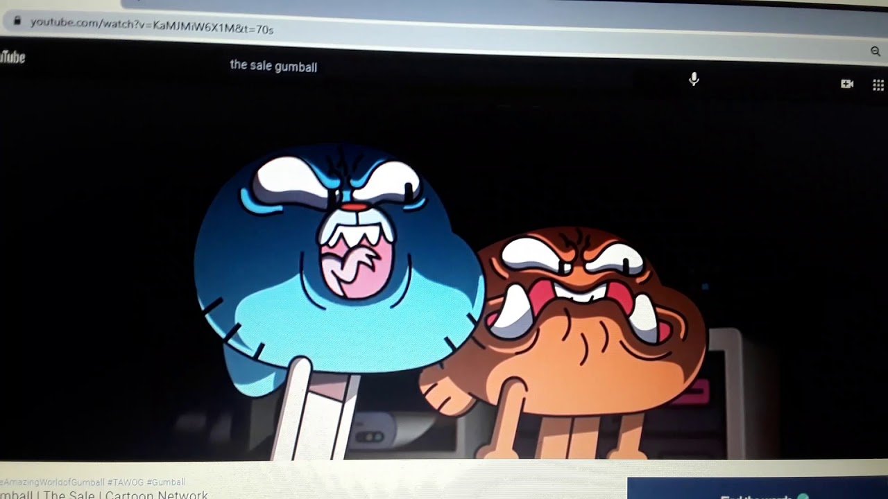gumball and darwin are sad because their neighbor gaylord robinson is ...