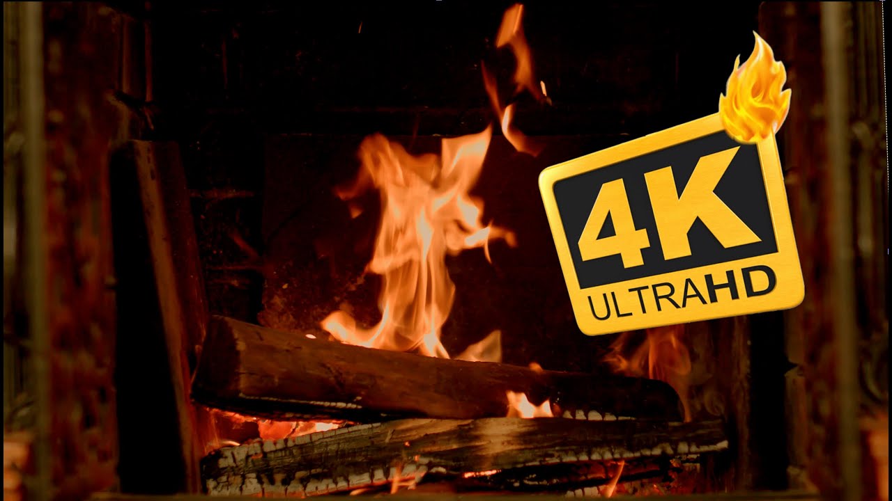 openhaard 4K - YouTube