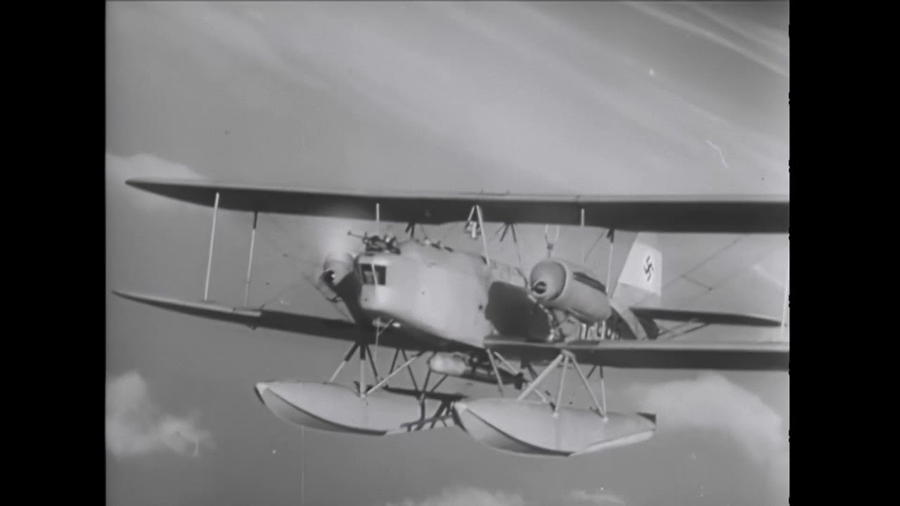 German Aviation Training 1936 - Original Footage - YouTube