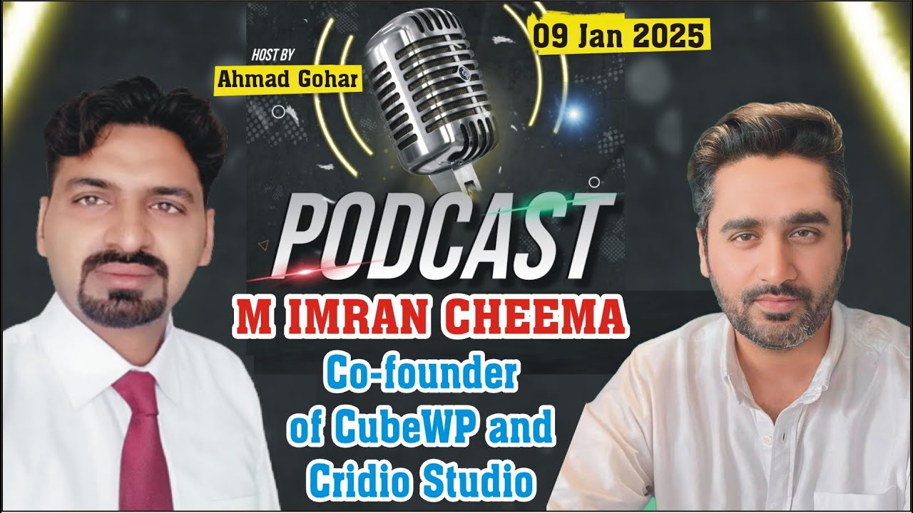 Podcast Imran Cheema co-founder of CubeWP and Cridio Studio | What is a ...