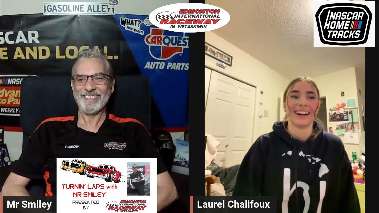 Turnin' Laps with Mr Smiley - Season 3, Lap 1 with Laurel Chalifoux - YouTube