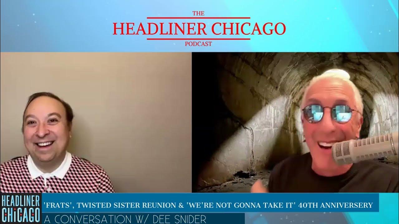 Dee Snider interview on Frats book, Twisted Sister 2024 reunion & legacy of We're Not Gonna Take ...
