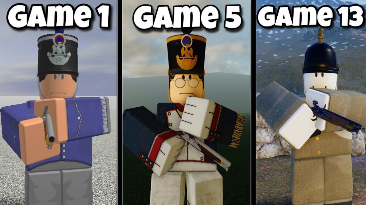Flintlock Pistols In 14 Different Roblox Games - YouTube