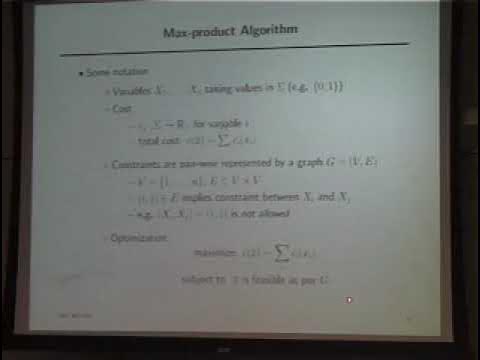 Message Passing Algorithms for Network Scheduling - YouTube