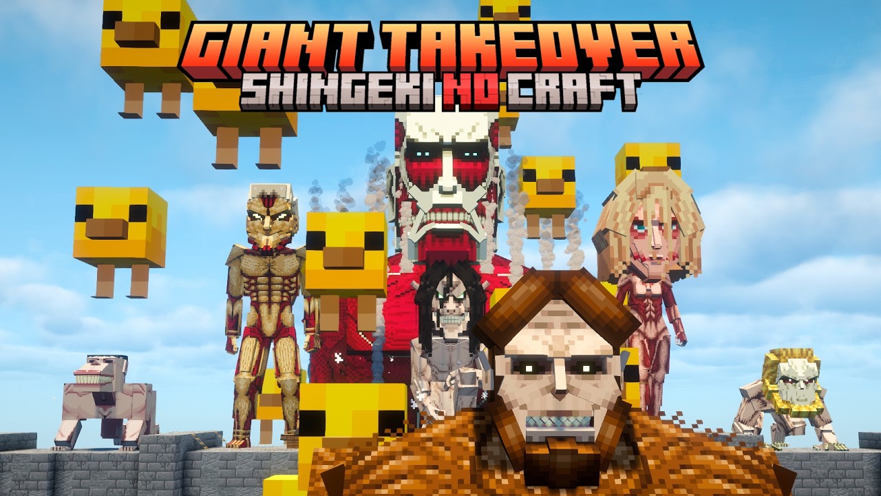 COLOSSAL TAKEOVER | Shingeki no Craft - YouTube