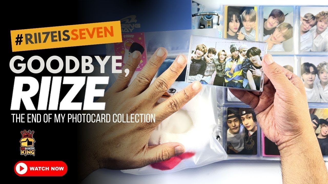 GOODBYE RIIZE || THE END OF MY RIIZE COLLECTION - YouTube