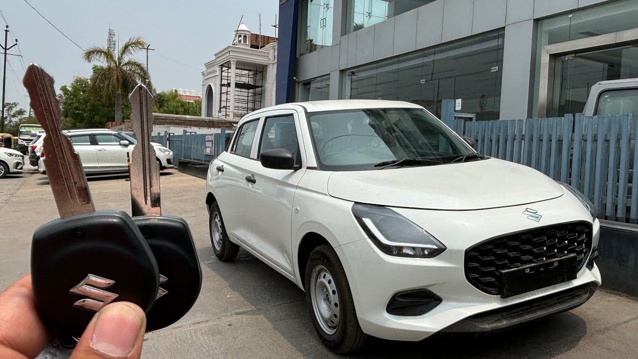 Base Model हो तो ऐसा🔥New Swift Lxi 2024 Model Latest Features & Onroad ...