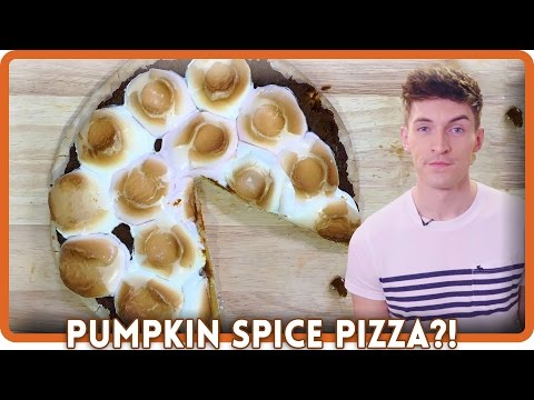 PUMPKIN SPICE LATTE PIZZA!