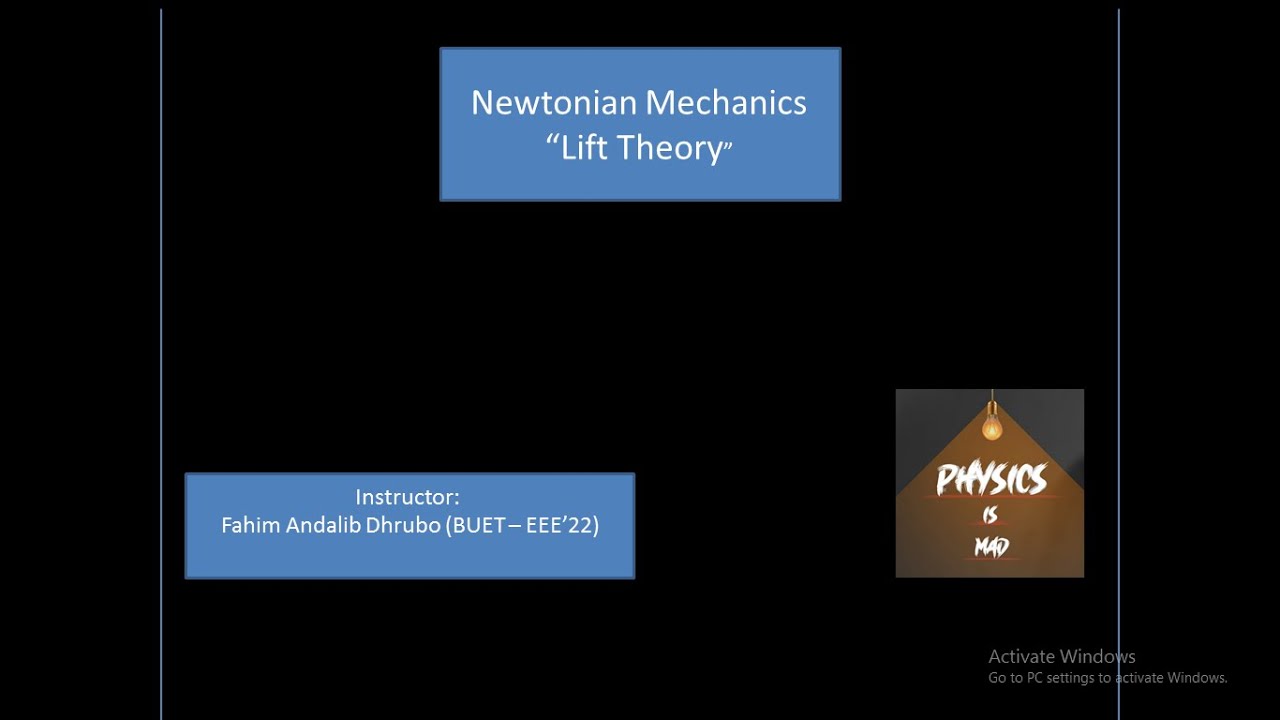 Lift lecture(+Pesudoforce+effective acceleration) - YouTube