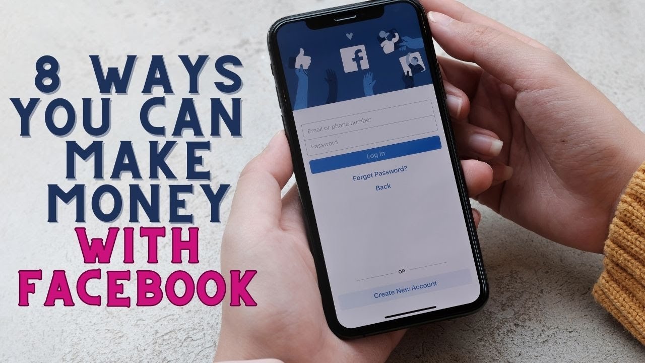 8 Ways to Make Money on Facebook - YouTube