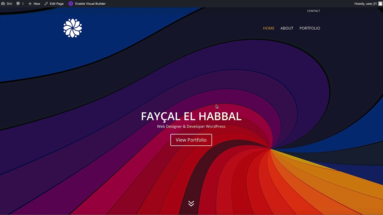 4- Customize Divi theme footer and how to create Divi theme Templates ...