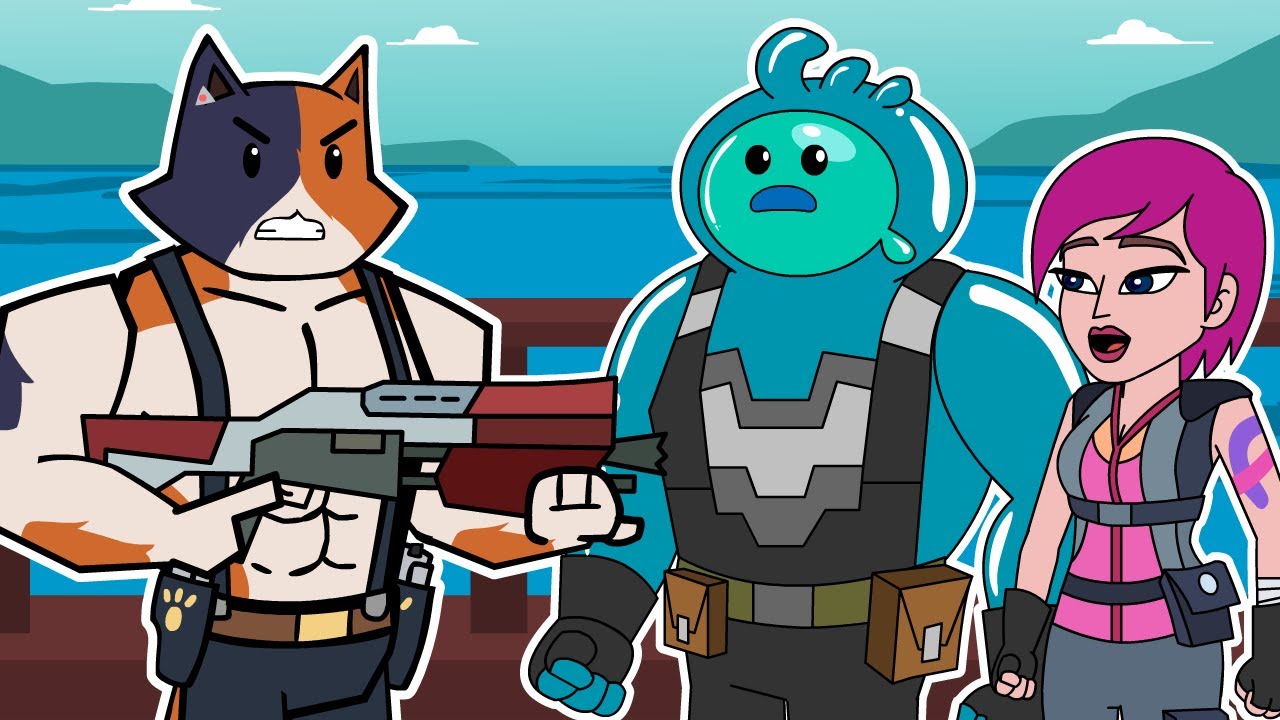AGENCY DOWNFALL & SHADOW TAKEOVER | Fortnite Animation COMPILATION ...