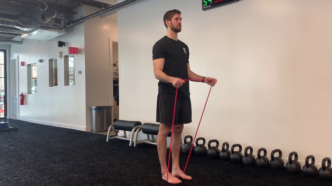 Band Bicep Curl Youtube