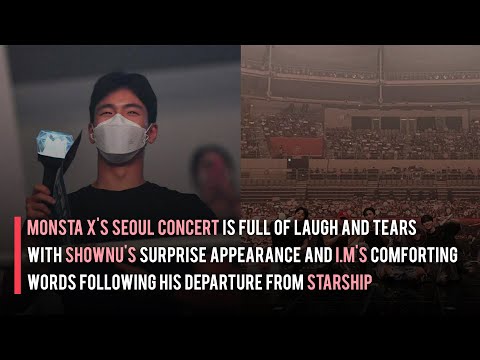 MONSTA X's Concert is Full of Laugh and Tears with Shownu's Appearance and I.M's Comforting Words