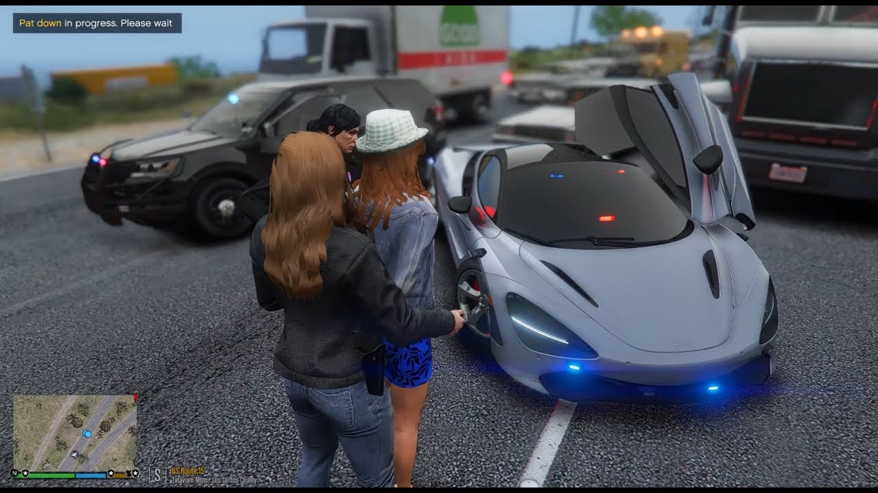 Gta 5 Lspdfr Playing As A Undercover Female Cop - Mclaren 720S City ...
