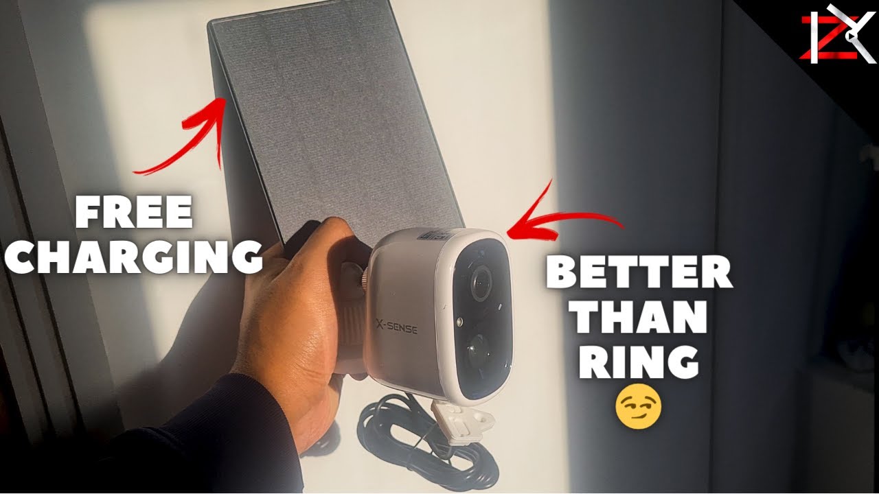 How To Setup X-SENSE Security Camera - Solar Panel Charge - Cheaper ...