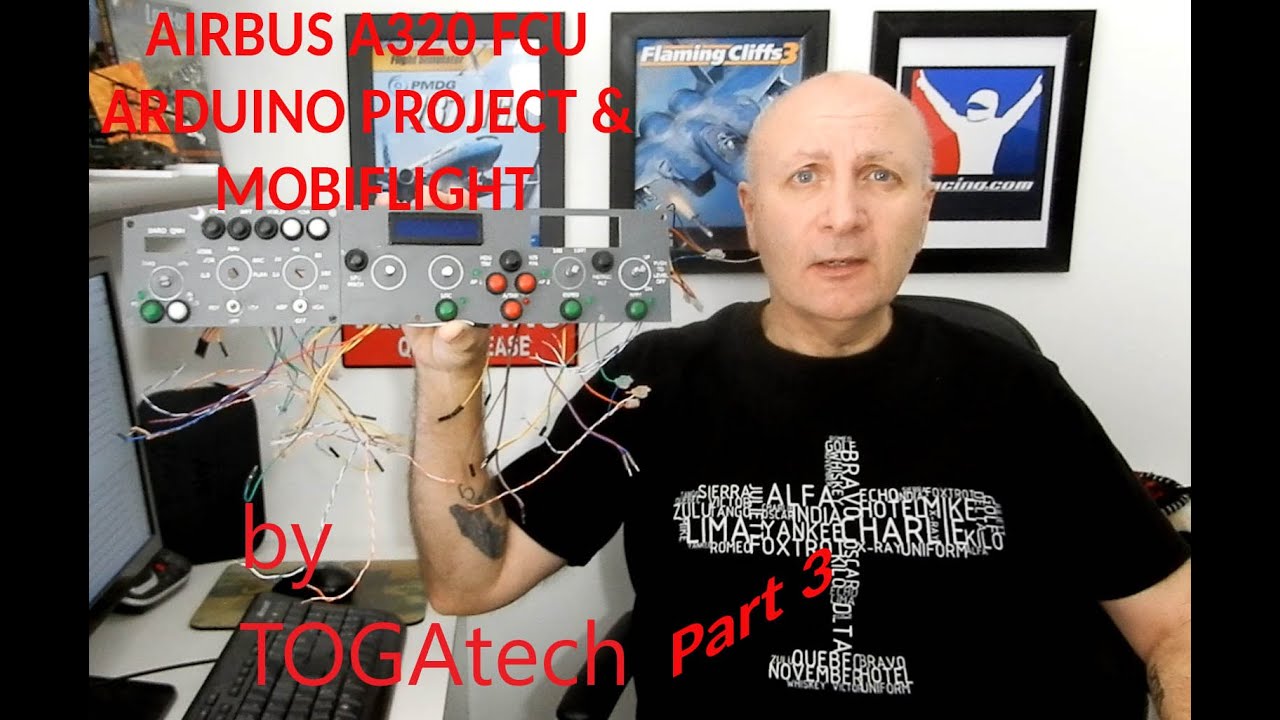 Airbus A320 FCU Build for Flight Sim 2020 Part 3 - YouTube